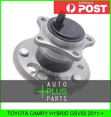 Fits TOYOTA CAMRY HYBRID GSV50 Rear Wheel Hub Bearing Right Hand Rh ...