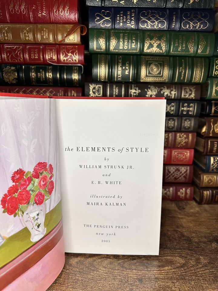 The Elements of Style Strunk and White HC | eBay