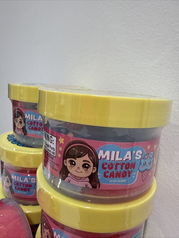 Mila’s Peachybbies Slime Milas Cotton Candy AUTHENTIC The Anazala ...