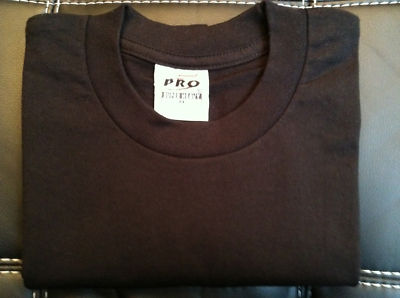 6 NEW PRO 5 PRO5 T-SHIRT SUPER HEAVY BLACK TEE PLAIN BLANK S-7XL 6PC | eBay