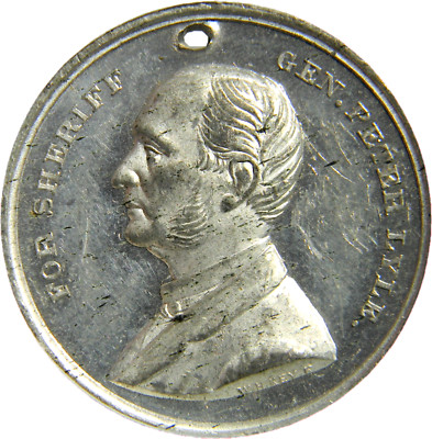 Philadelphia PA 1860's General Peter Lyle Medal NGC MS 61 TOP POP (08 ...