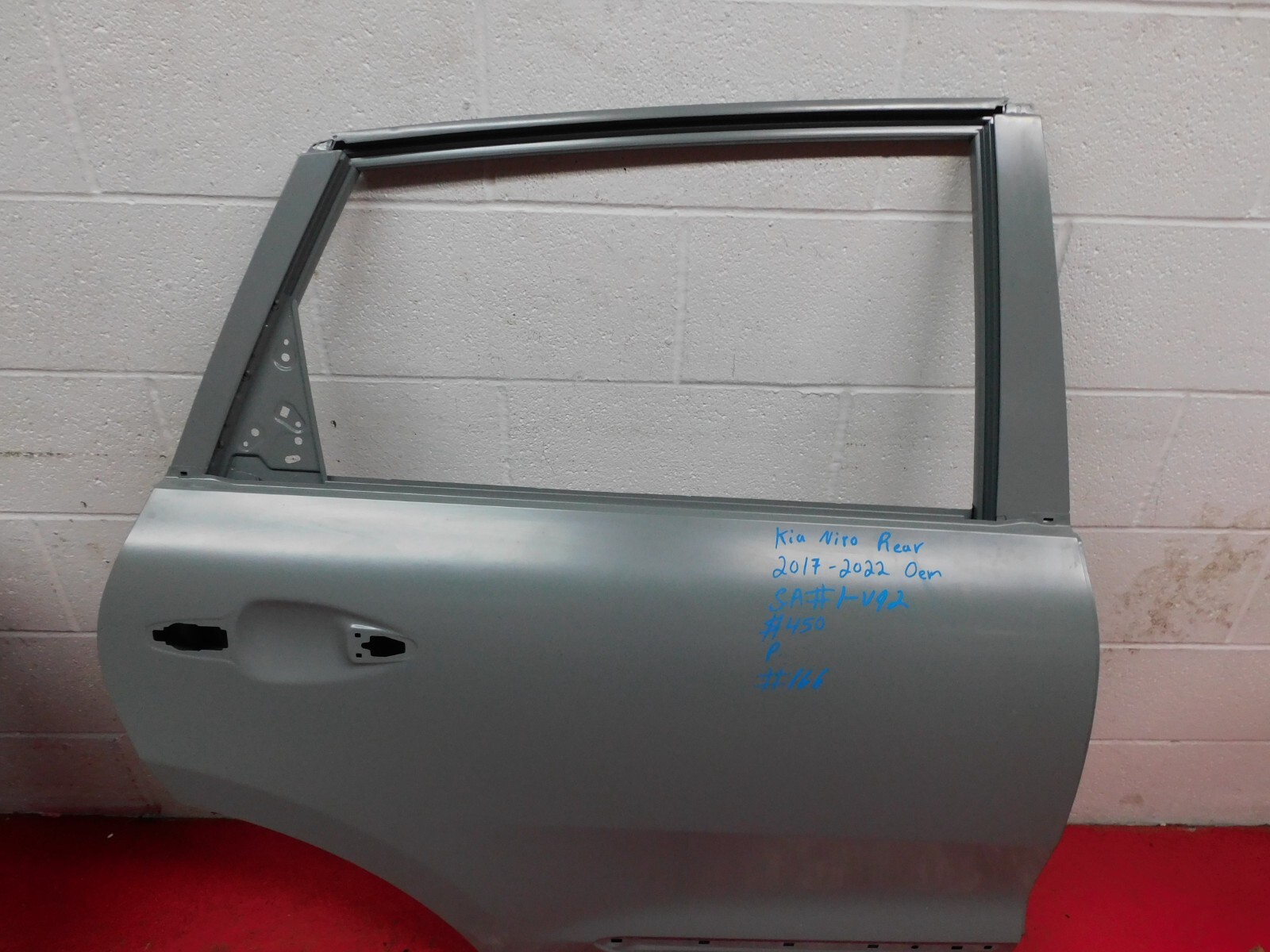 2017-2022 Kia Niro OEM Right Side Rear Door Shell | Genuine OEM | Rear ...