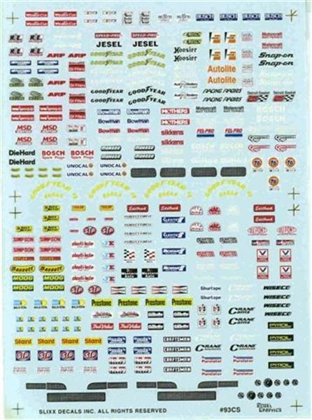 Slixx 1015 1993 Individual Contingencies NASCAR Decal for sale online ...