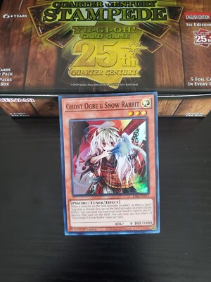 Yugioh Stampede - Ghost Ogre & Snow Rabbit - Super Rare - RA04-EN015 | eBay