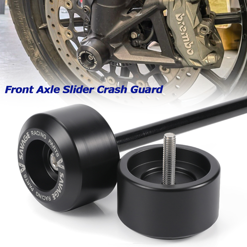 Front Wheel Axle Slider Crash Guard For DUCATI Scrambler 800/803 Cafe ...