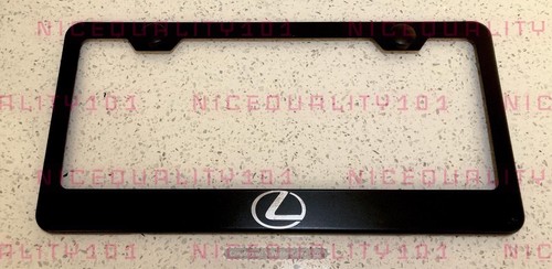 Laser Engraved Etched Lexus Stainless Steel Finished License Plate ...
