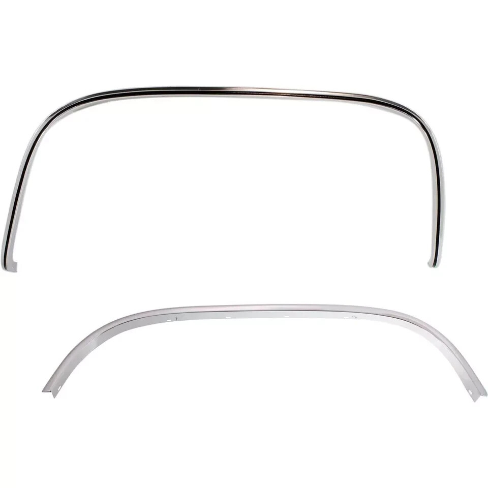 Front&Rear Fender Chrome Trim Moldings LH&RH For 1988-2000 Chevy &GMC C ...
