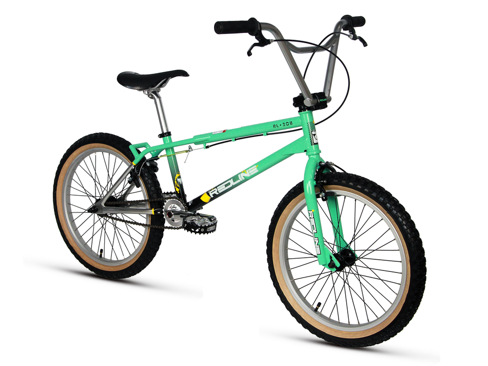 REDLINE Retro 20" RL20B Bike Red With Black Skyway Tuff Wheel Upgrade ...