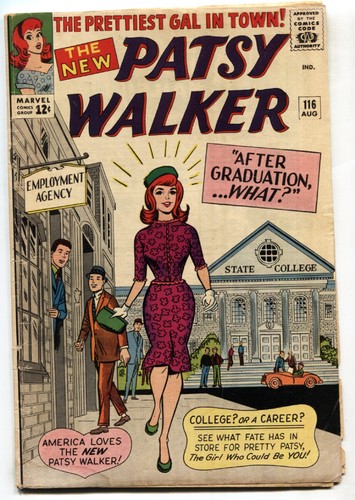 Patsy Walker #116 1964 - Marvel -VG- - Comic Book | eBay