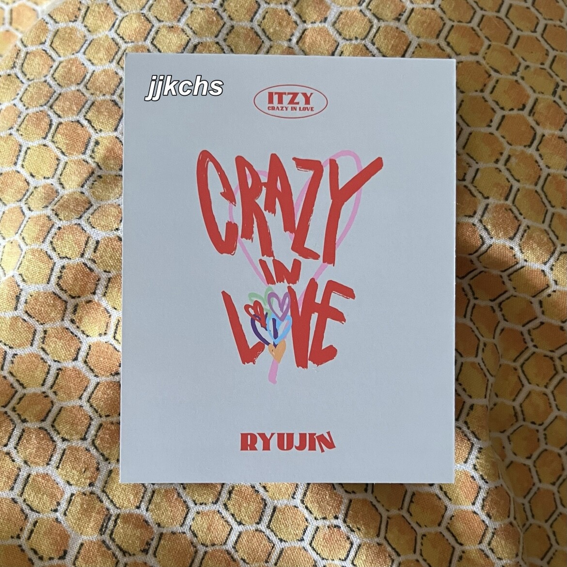 Kpop Itzy Official Crazy In Love / Loco Album Inclusions | eBay