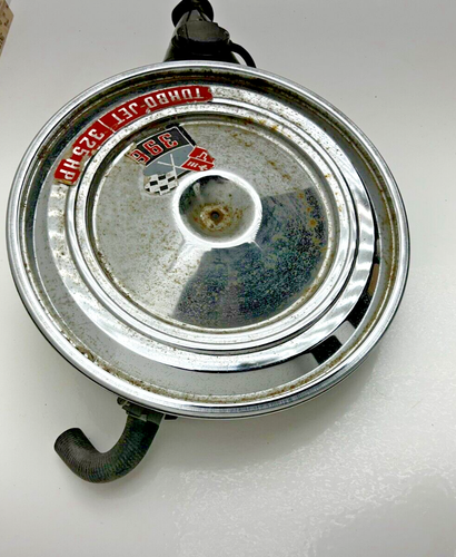 1968 Chevrolet 396 Air Cleaner GM Big Block Breather Base & Lid Impala ...