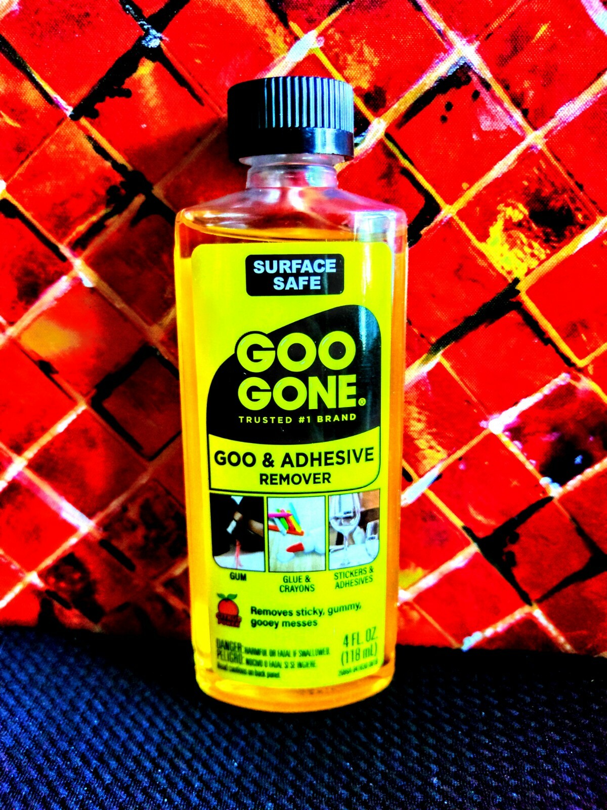 2pk Goo Gone surface safe,Goo,sticky,gummy,goey mess & Adhesive remover ...