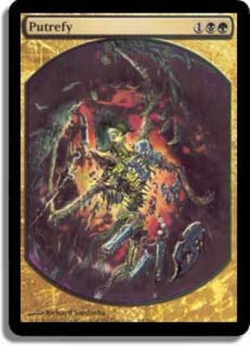MTG Putrefy - Textless Player Rewards, Heavy Play, English Promo: Player Rewards | eBay