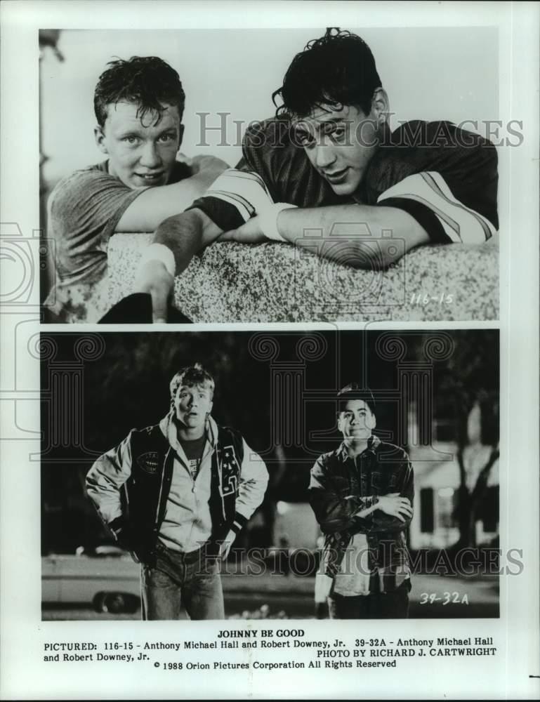 Anthony Michael Hall And Robert Downey Jr Anthony Michael Hall With