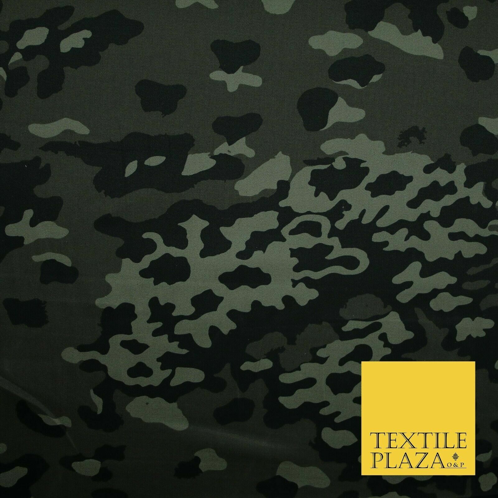 Dark Green Flecktarn Camouflage Cotton Twill Fabric Army Military ...