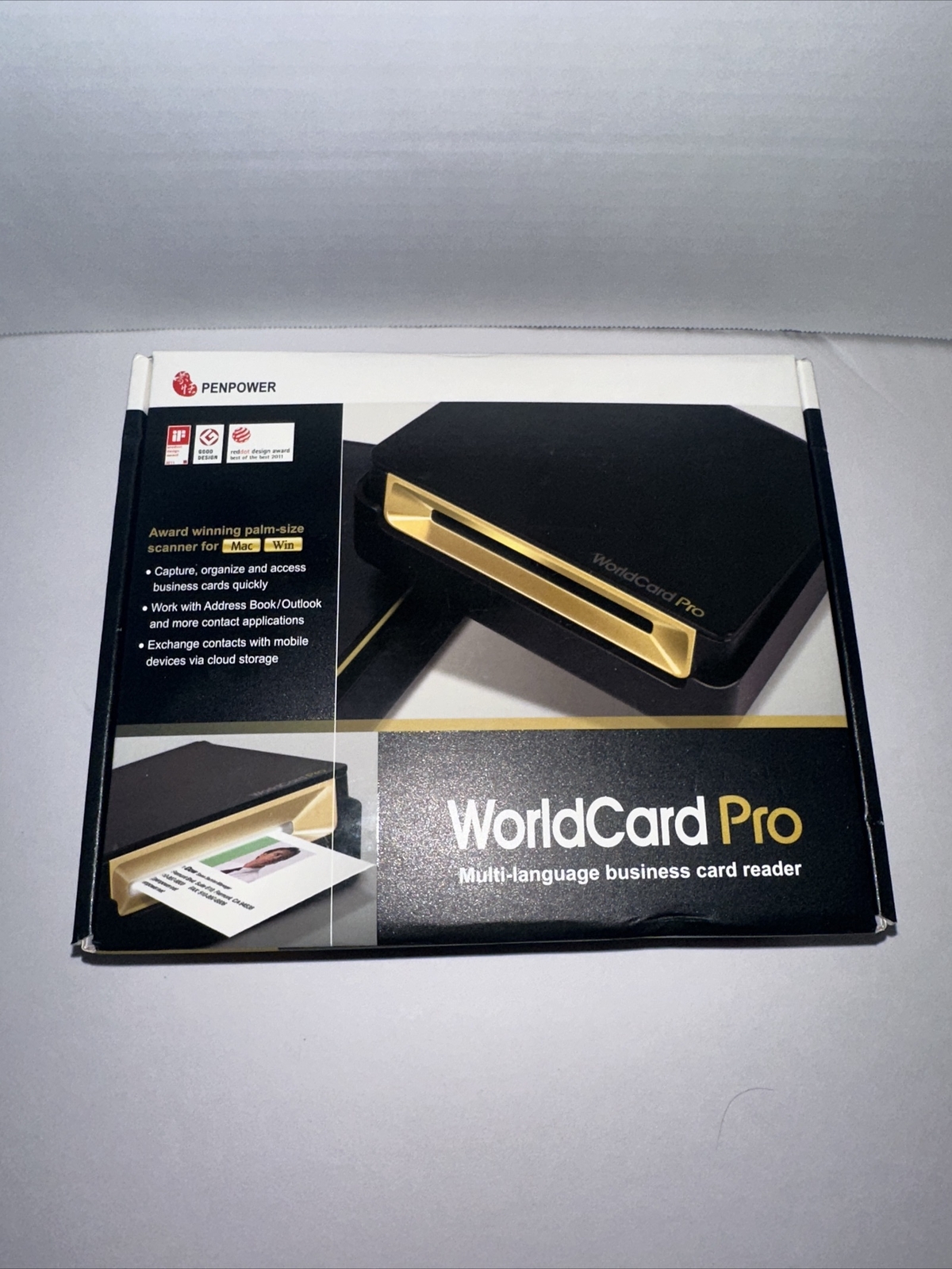 PenPower WorldCard Pro Business Card Scanner for sale online | eBay