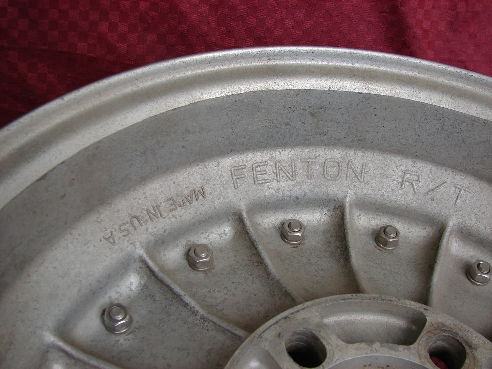 VINTAGE FENTON R/T SKINNY 15X4.5 WHEELS 5X4.5 5X4.75 BC GM MOPAR FORD ...