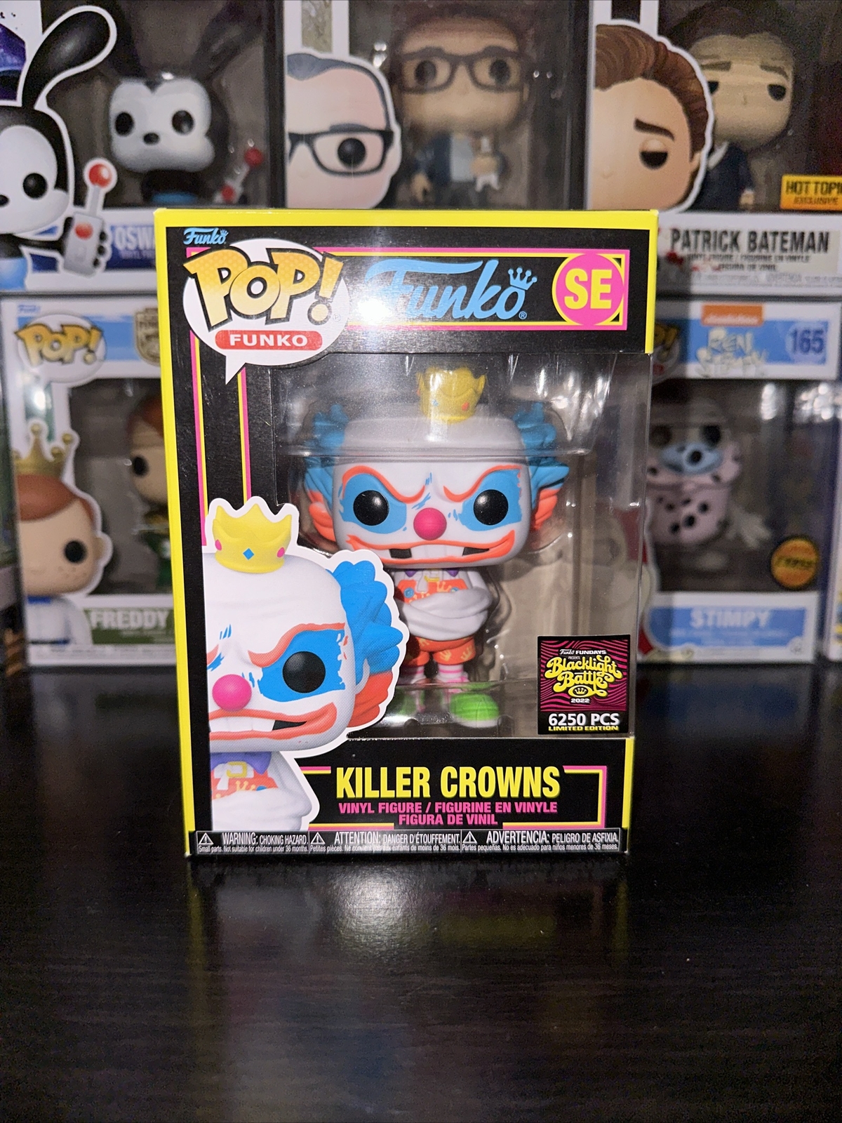 Funko Pop! Killer Crowns SE 2022 Box of Fun Blacklight Battle LE6250 w ...