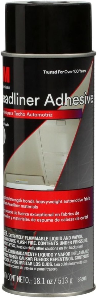 3M Headliner & Fabric Adhesive, 18.1 oz. Aerosol Can | eBay