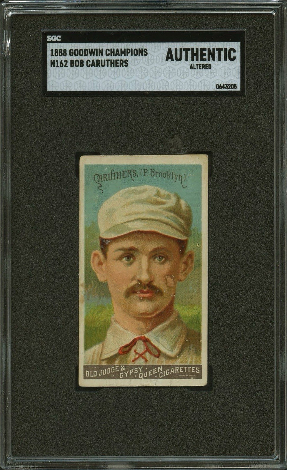 1888 N162 Goodwin Champions Bob Caruthers SGC A | eBay