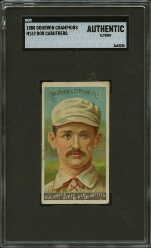 1888 N162 Goodwin Champions Bob Caruthers SGC A | eBay