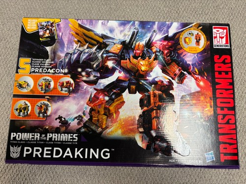 Transformers Power of Primes Titan Class Predaking Combiner third party ...