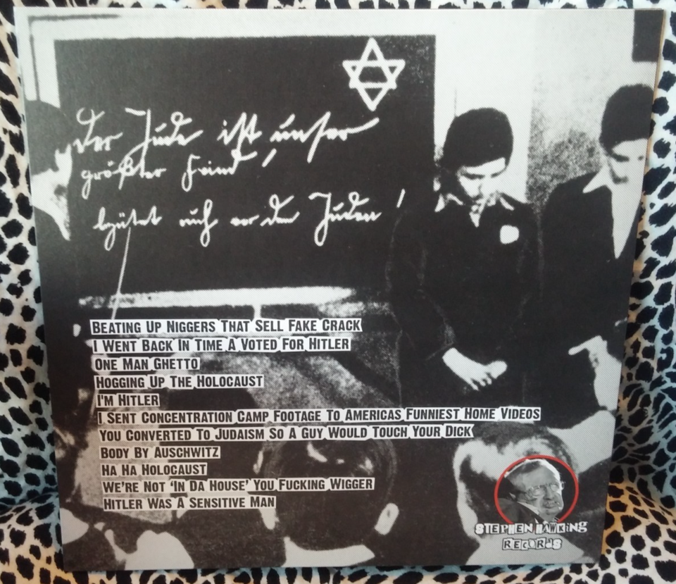 ANAL CUNT LP IF YOU THINK IT'S A JOKE... ETCHED VINYL SETH PUTNAM RARE ...