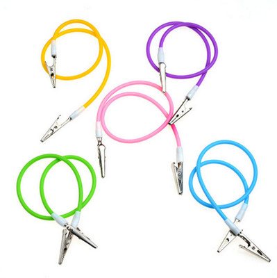 5x Dental Silicone Bib Clips Chain Heat Resisting Colorful 50cm Brand ...