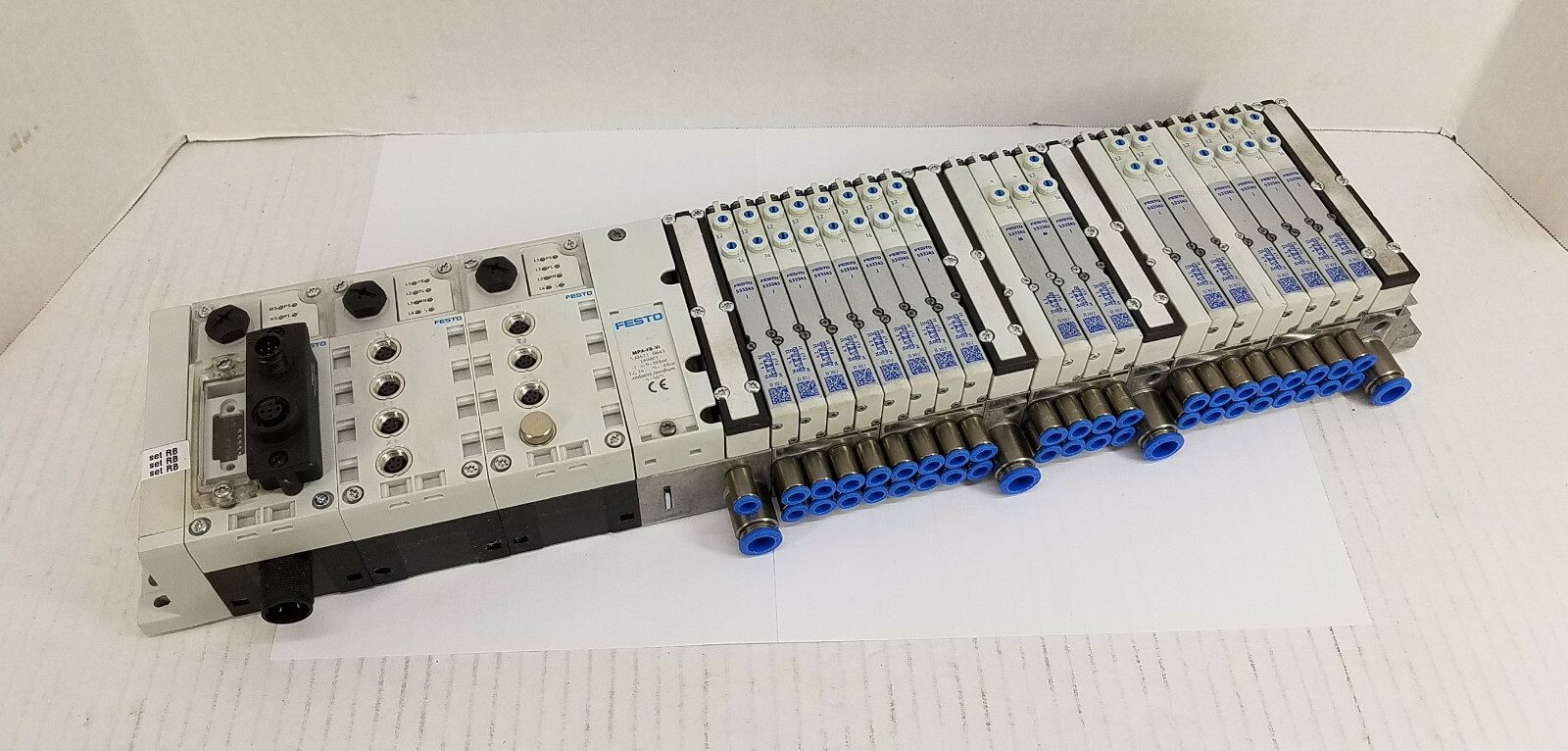 Festo CPX / MPA-S CPX-FB11, CPX-CP-4-FB, MPA-FB-VI, (15) VMPA1-M1H-J-PI ...