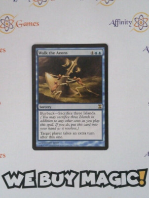 MTG | Walk the Aeons | Time Spiral | Regular| Moderately Played ...