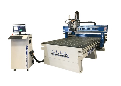 AMERICAN MADE CNC ROUTER - NEW ShopSabre CNC IS-408 Industrial Router ...