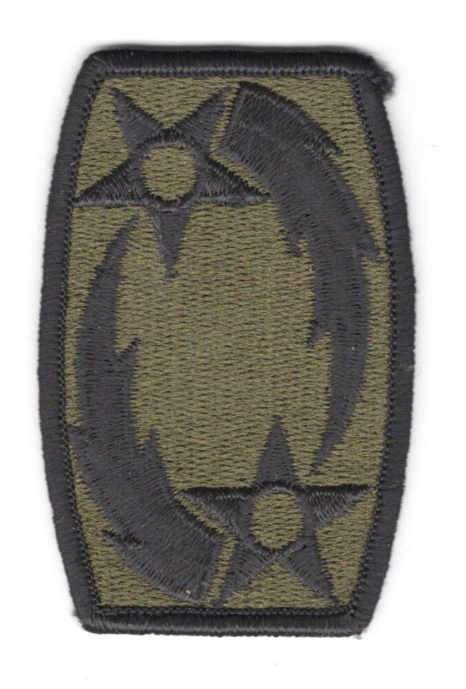 Army Patch: 69th Air Defense Artillery Brigade - subdued, merrowed edge ...