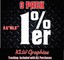 1% ER One Percenter Decal Sticker Motorcycle Biker Turbo Diesel Truck 6 ...