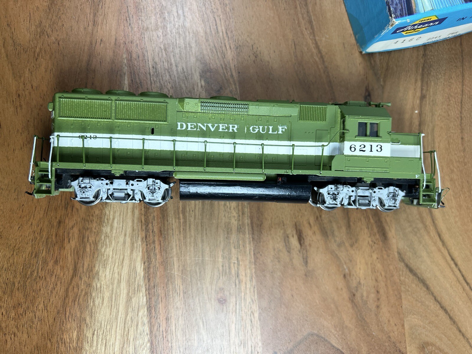 Athearn HO Scale GP50 Diesel Locomotive Denver Gulf Powered #6213 RUNS ...