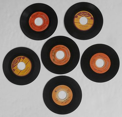 Duke Label Lot Of 6 Soul 45 Record s Bobby Blue Bland John Roberts ...