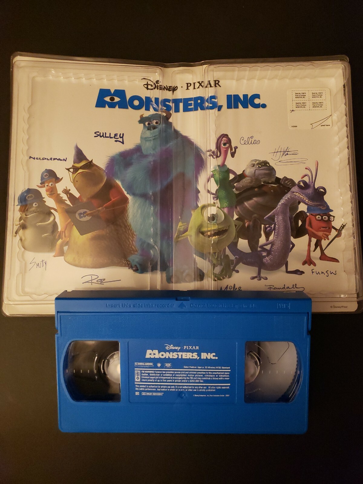 Monsters, Inc. (VHS, 2002, Clam Shell) 786936164879 | eBay