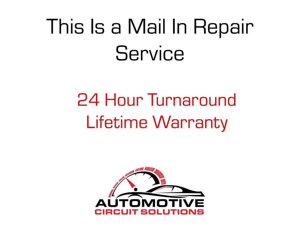 2010+ FORD Mustang ACM Radio Stereo Audio Control Module Mail-in Repair ...