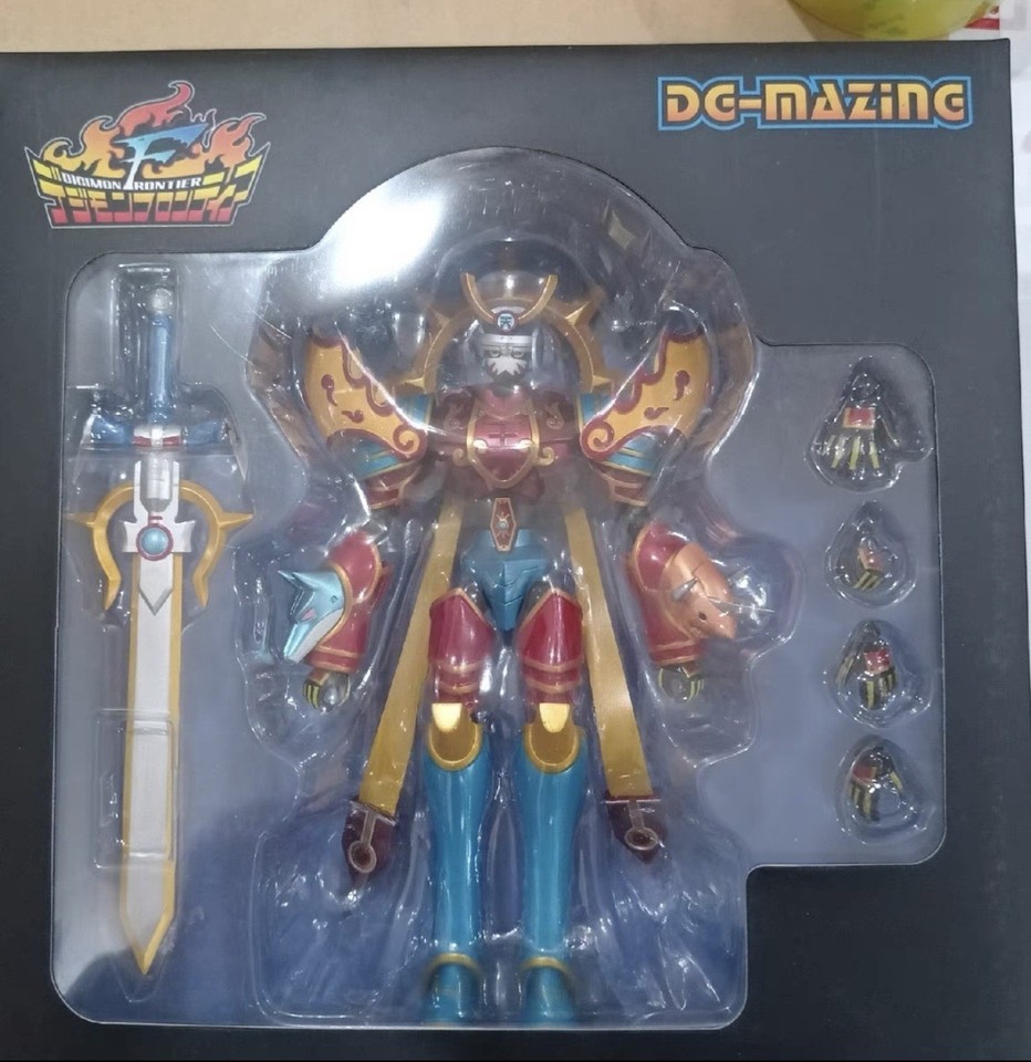 DG Mazing Digimon Susanoomon Kaiser Greymon Resin Action Figure Statue ...