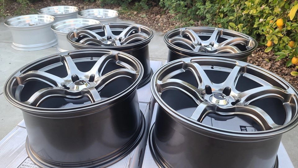 Advan Racing RG-4 WHEELS HONDA CIVIC TYPE R BMW 328I BMW M3 M4 M5 18x9 ...