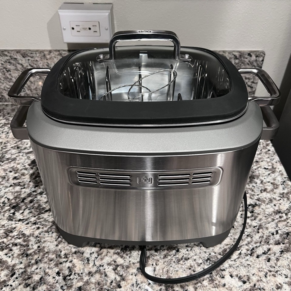 WOLF GOURMET WGSC100S Programmable Multi-Function Slow Cooker (No Box ...