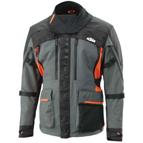 KTM PowerWear Terra Adventure Pro Jacket - Black/Orange, X-Large ...