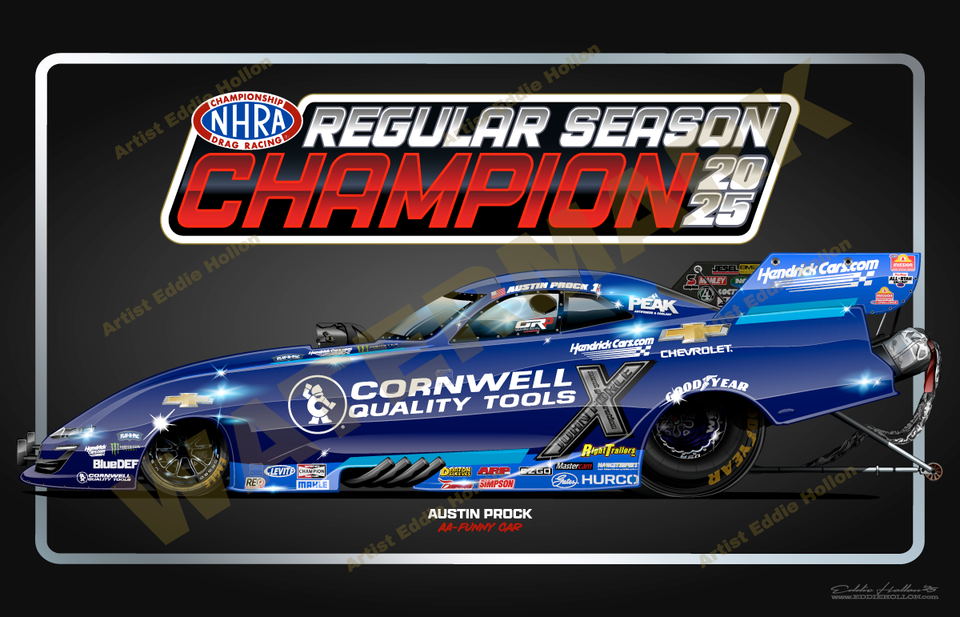 2025 NHRA Season Champions Drag Racing 28X18in. POSTERS | eBay