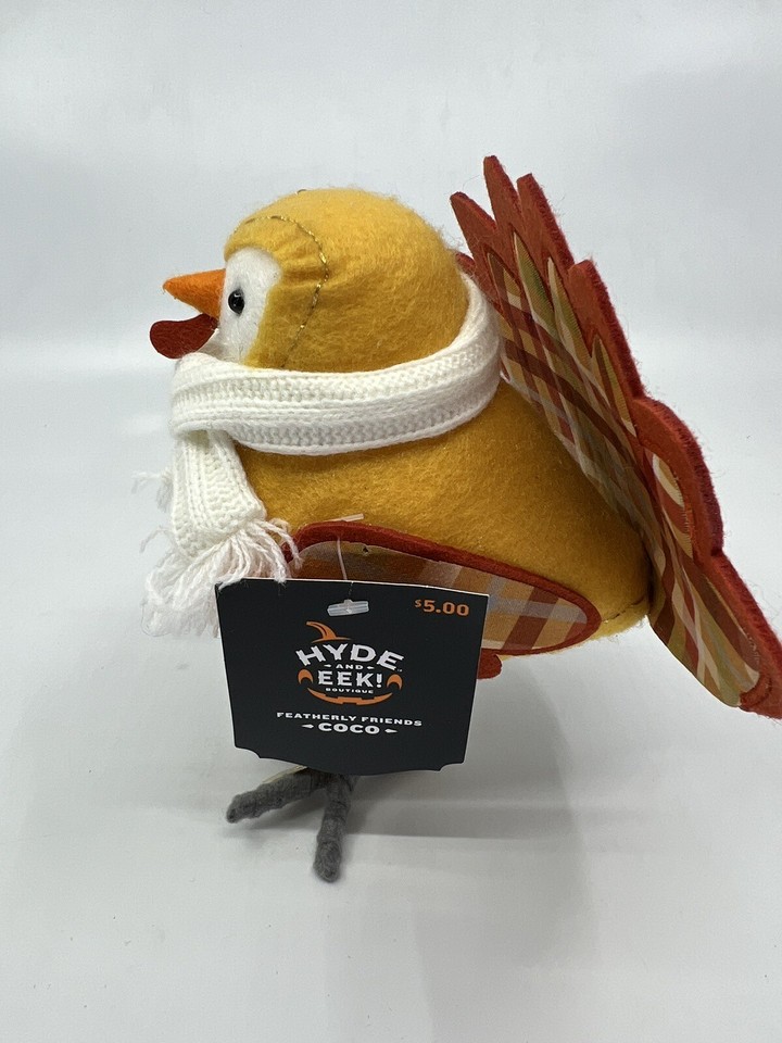 NWT Target 2023 Hyde And Eek COCO Turkey Bird Halloween Fall Featherly ...