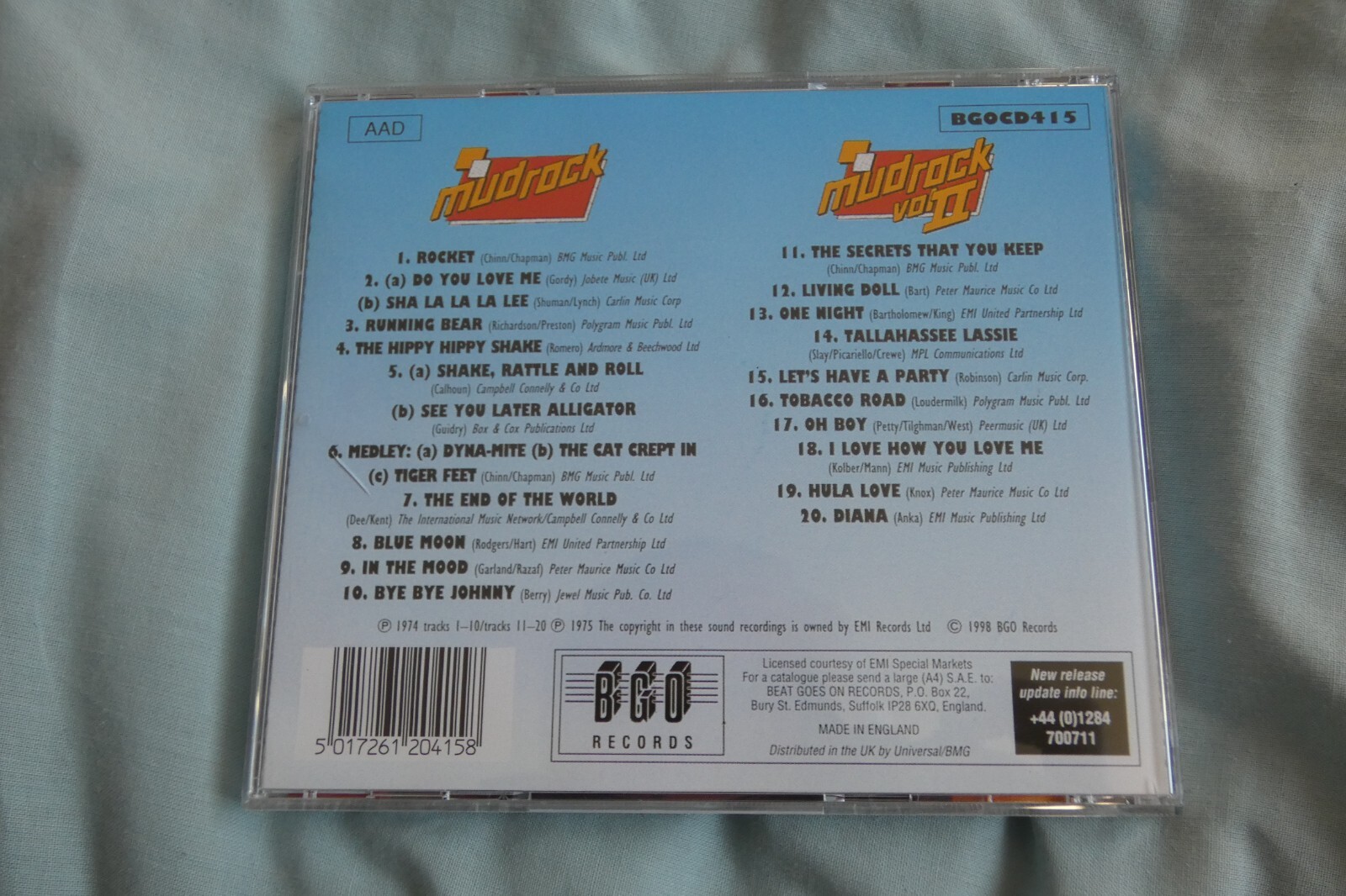 Mud Rock/Mud Rock, Vol. 2 by Mud (CD, 1998) for sale online | eBay