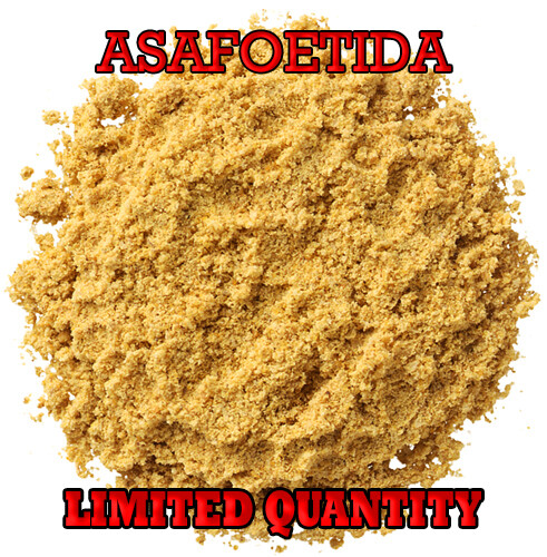 ASAFOETIDA HING ROOT POWDER 90g - 240g - PREMIUM QUALITY A GRADE GROUND ...
