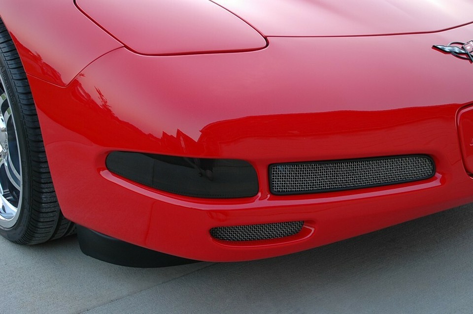 C5 Corvette 9 Piece Premium Molded Blackouts Front & Rear Blackout Kit ...