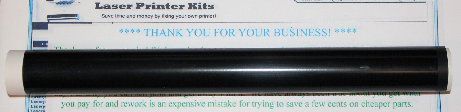 40X8023 LEXMARK MS310 M1140 MS415 FUSER FILM SLEEVE + GREASE PREMIUM ...