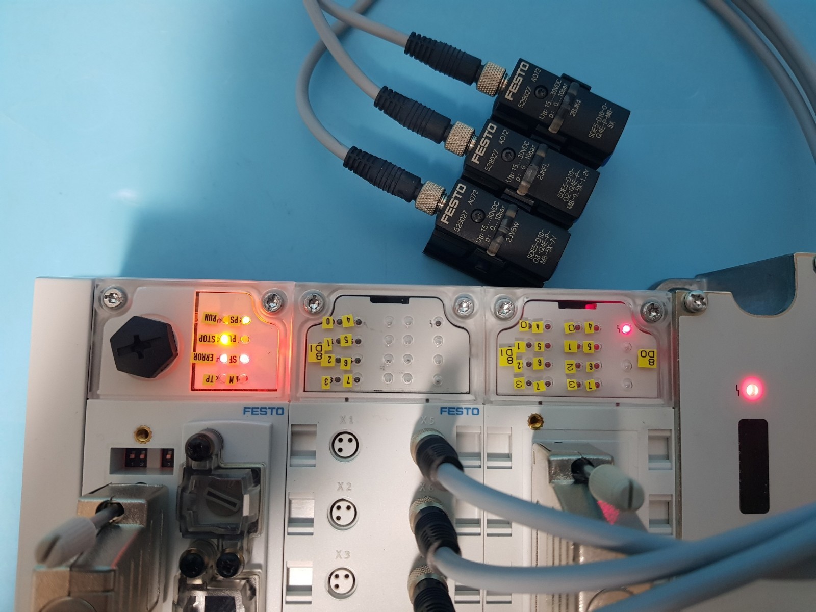 FESTO CPX-FEC-1-IE , CPX-AB-8-M8-3POL , CPX-AB-1-SUB-BU-25POL , CPX-GE ...