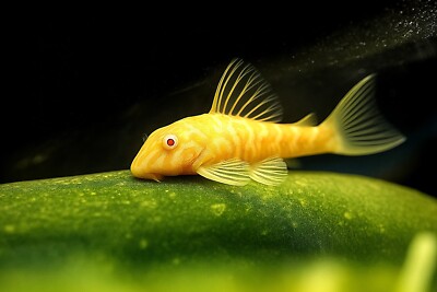 Albino L333 King Tiger Pleco (Hypancistrus sp.), Tank-Bred! | eBay