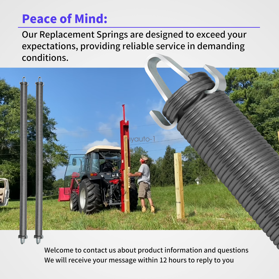 2x Post Driver Spring for Shaver HD8 and Work Saver HPD 16 Length 40 ...